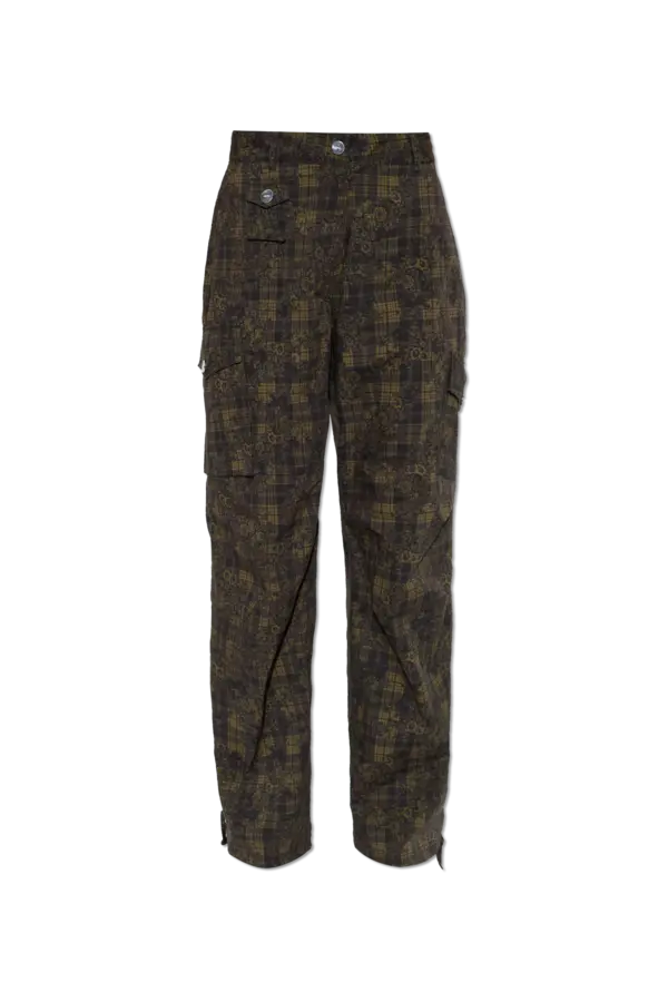 GANNI Cargo Trousers - Green