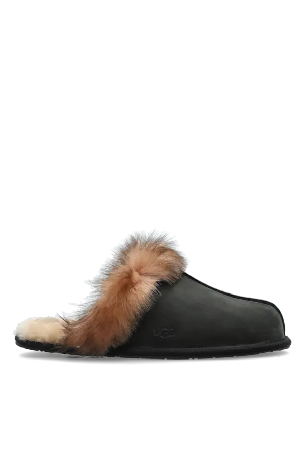 UGG Scuffette Nubuck’ Slippers - Black