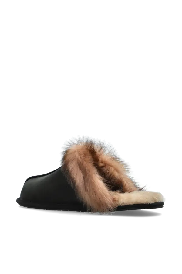 UGG Scuffette Nubuck’ Slippers - Black