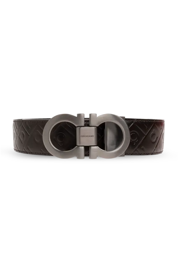 FERRAGAMO Reversible Belt - Brown