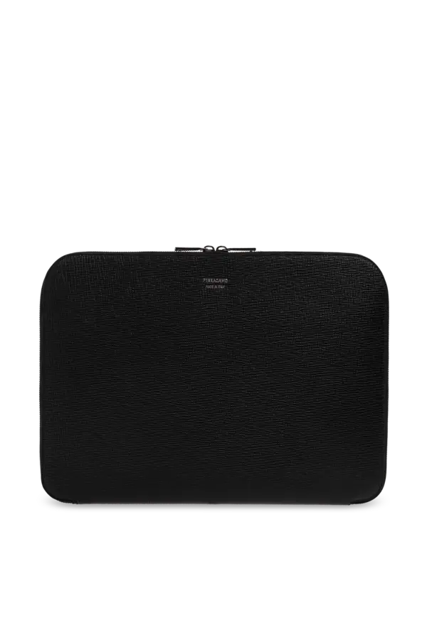 FERRAGAMO Leather Document Pouch