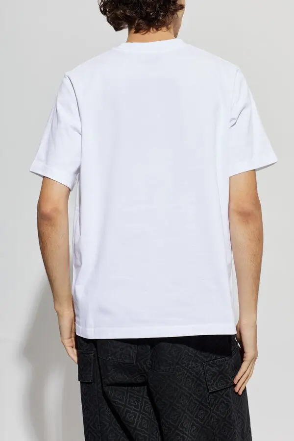 Casablanca T-shirt With Colorful Print
