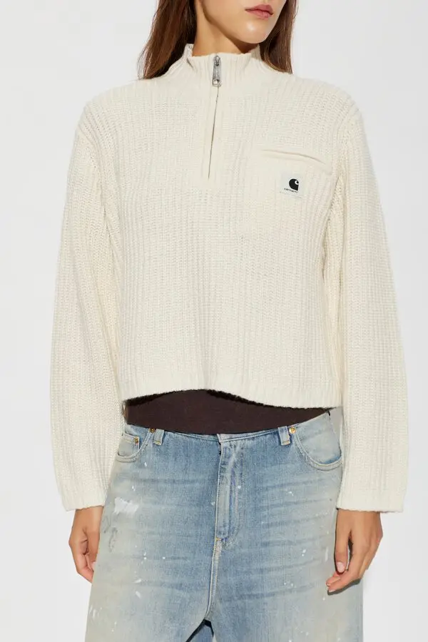 Carhartt Work In Progress Detroit Half Zip’ Sweater