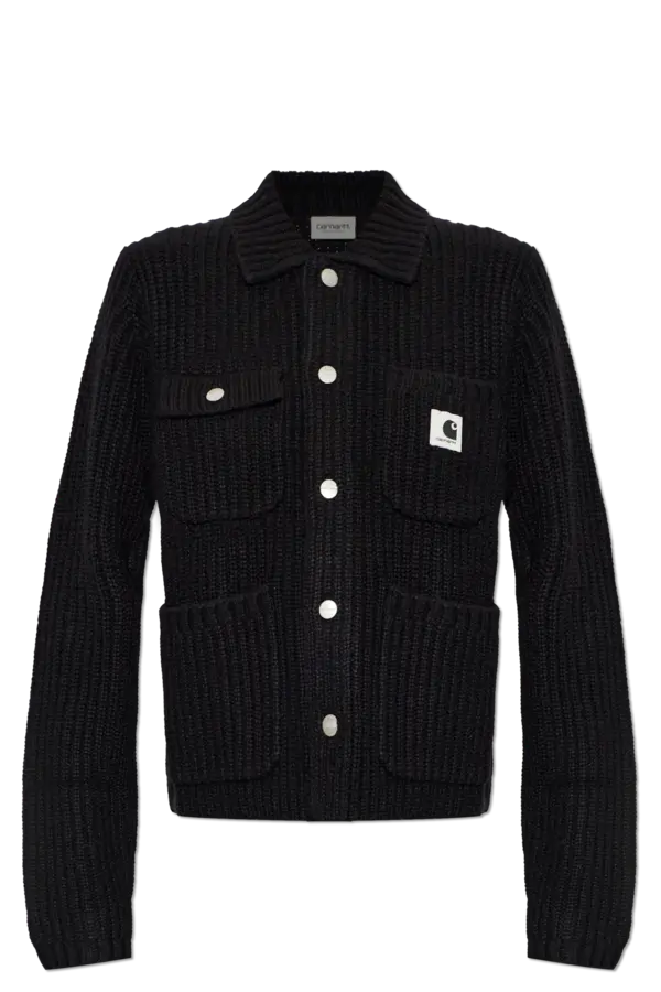 Carhartt Work In Progress Michigan’ Cardigan - Black