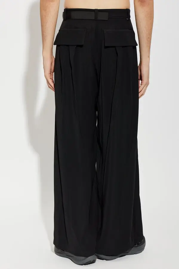 Sacai Trousers With Belt