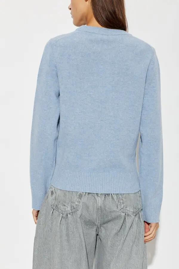 GANNI Sweater With A Colorful Pattern And Logo