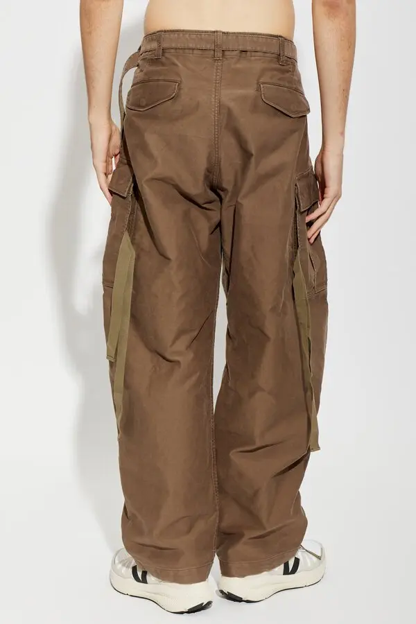 Sacai Cargo Trousers With A Vintage Effect