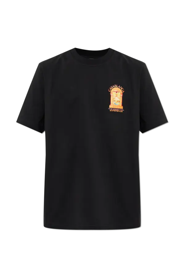 Casablanca T-shirt With Colorful Print