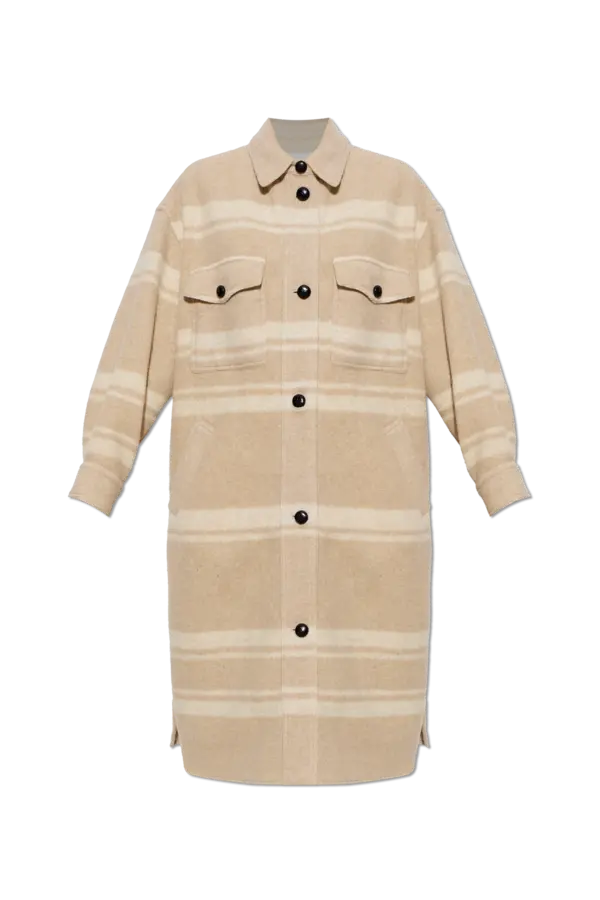 MARANT ETOILE Djila" Coat - Beige