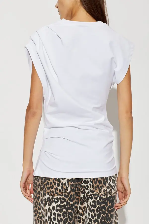 GANNI Top With Decorative Darts