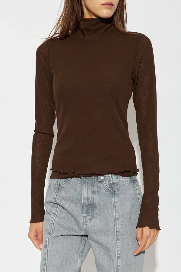 GANNI Top With A Turtleneck