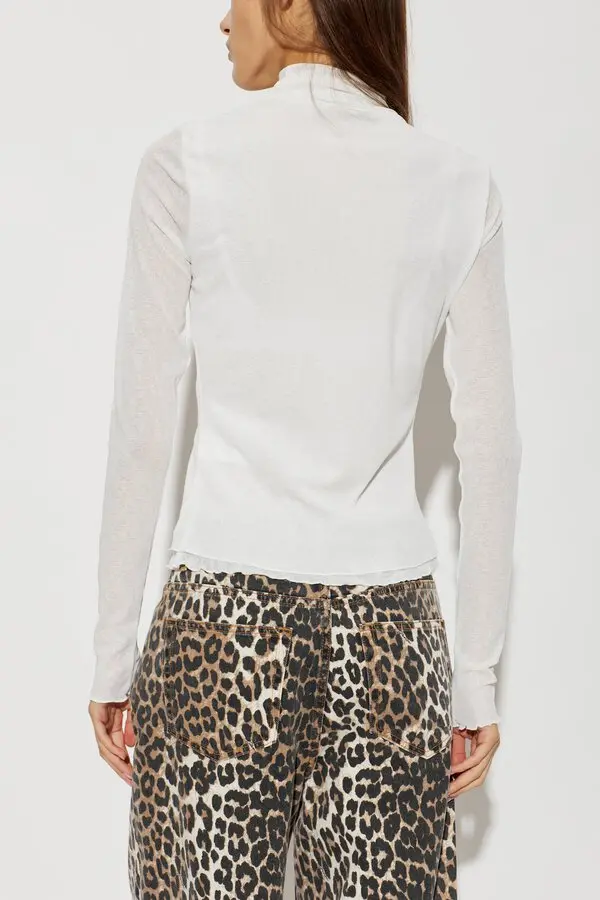 GANNI Top With A Turtleneck