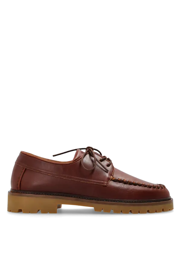 MARANT Byren" Leather Shoes - Brown