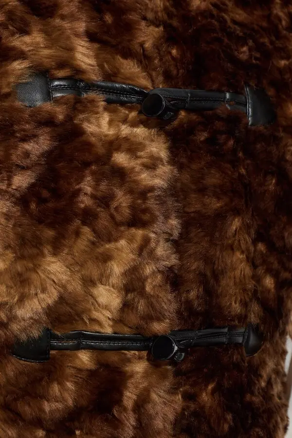 MARANT ETOILE Jocya" Faux Fur Vest