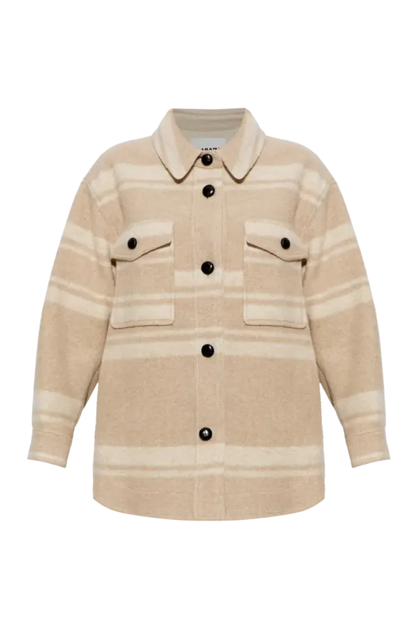 MARANT ETOILE Harveli' Shirt - Beige