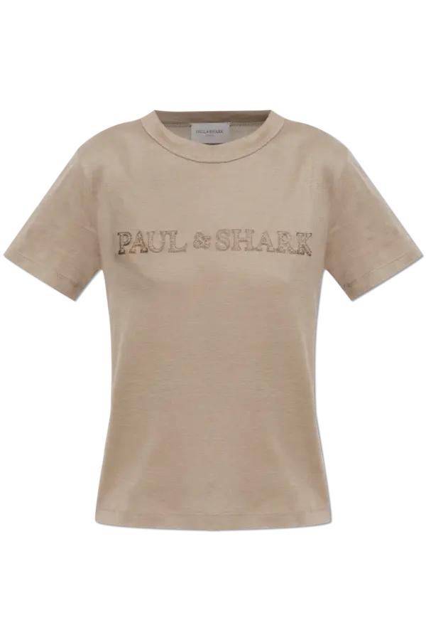 Paul & Shark T-shirt With Embroidered Logo
