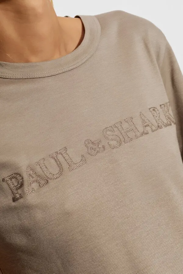 Paul & Shark T-shirt With Embroidered Logo