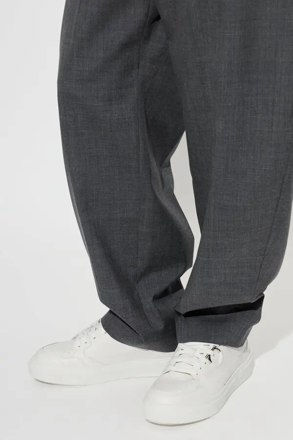 FERRAGAMO Seth" Leather Sport Shoes