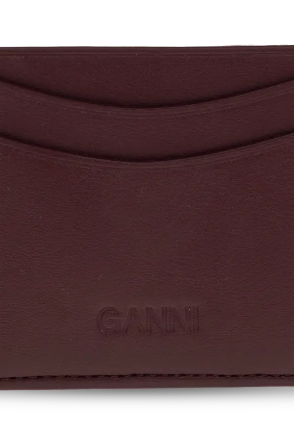 GANNI Card Case With Print