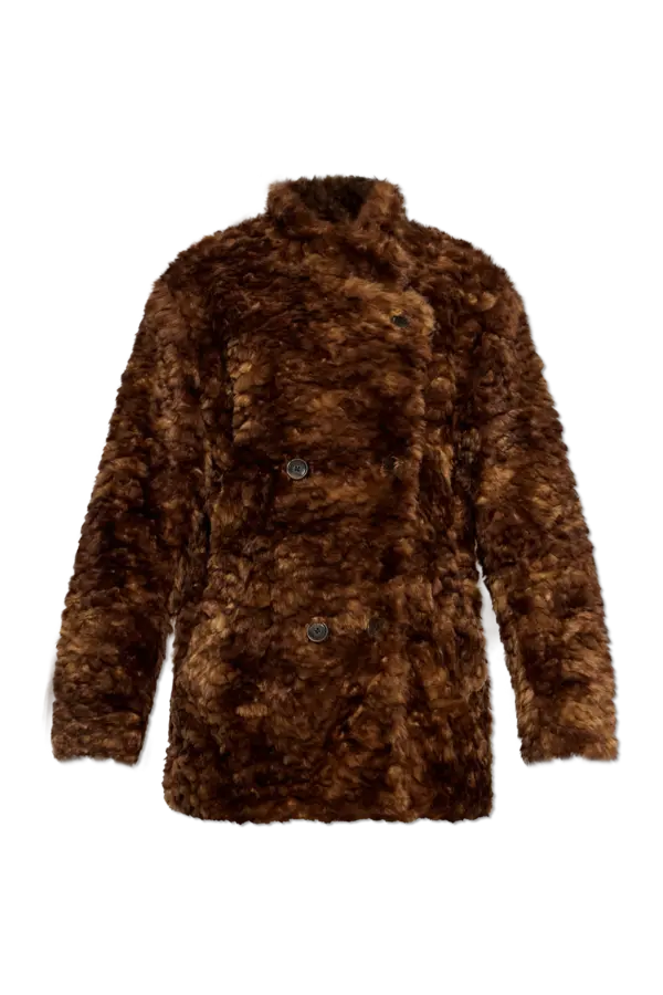 MARANT ETOILE Jya" Faux Fur - Brown