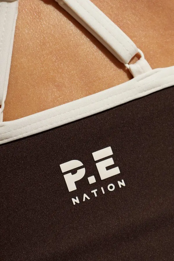 P.E Nation Top "paramount - Brown