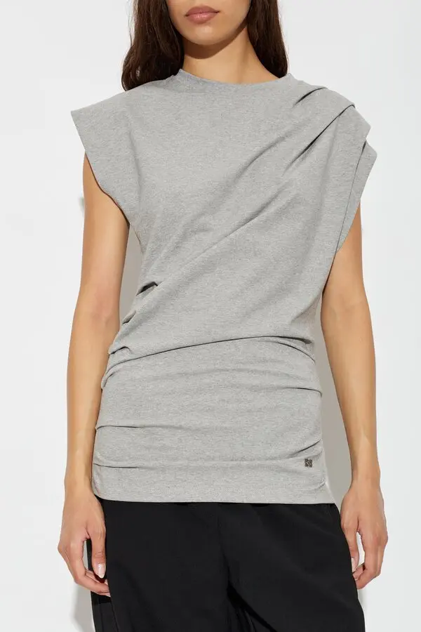 GANNI Top With Decorative Darts