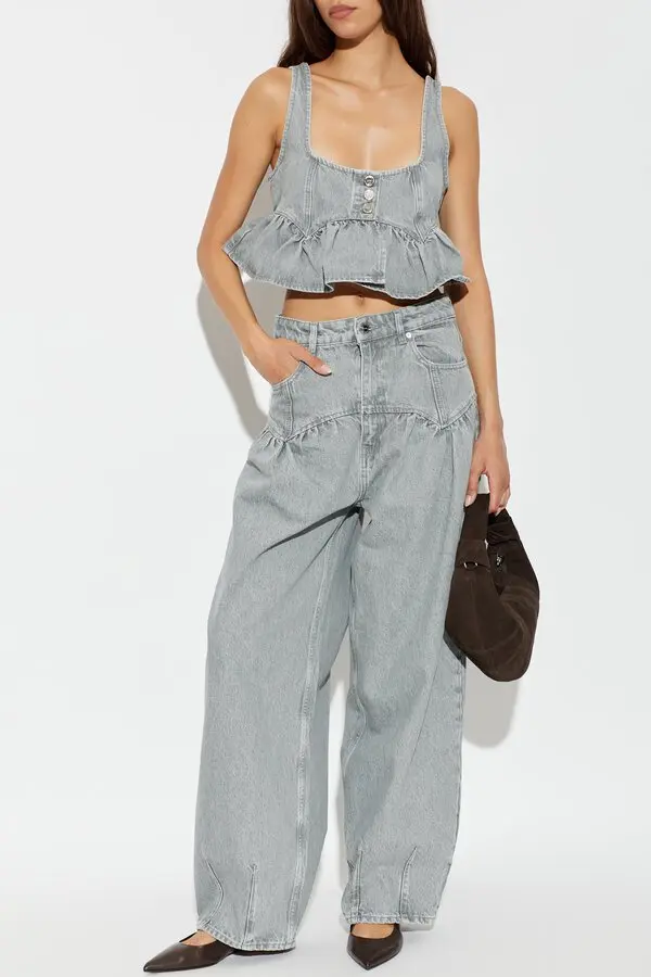 GANNI Denim Camisole