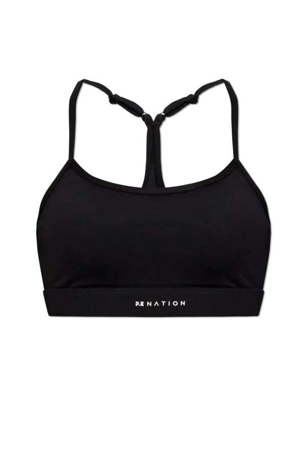 P.E Nation Signature" Sports Bra - Black