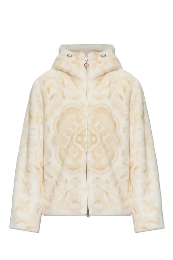 Casablanca Faux Fur With Hood