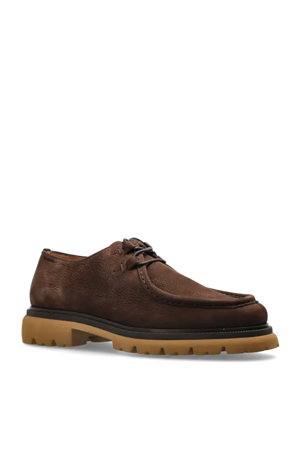 FERRAGAMO Suede Shoes "stanley