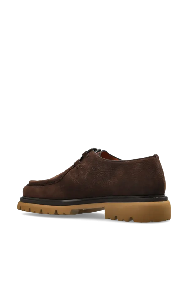FERRAGAMO Suede Shoes "stanley