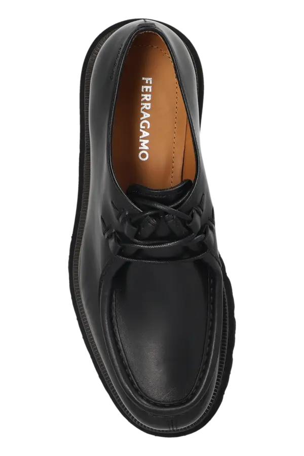 FERRAGAMO Stanley" Leather Shoes