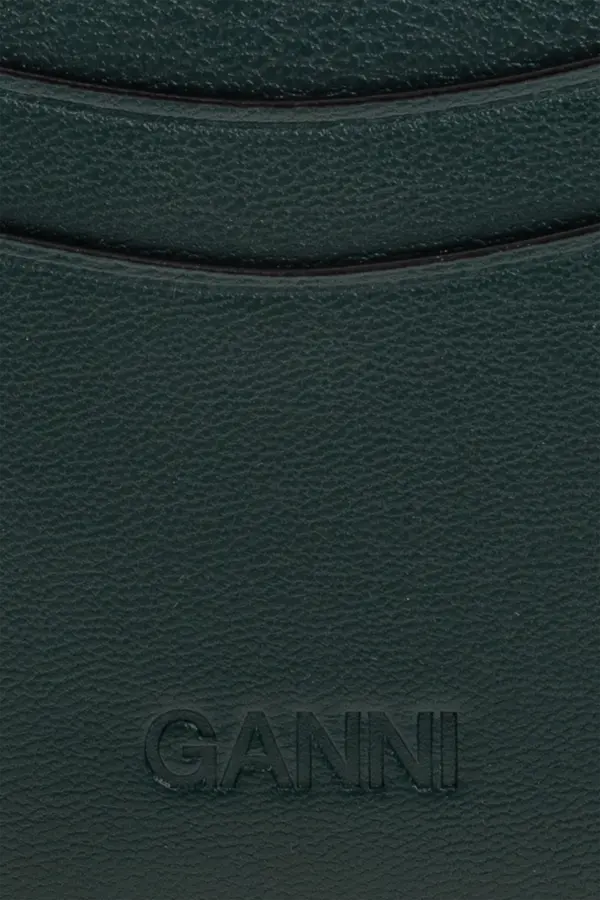 GANNI Card Holder With Logo