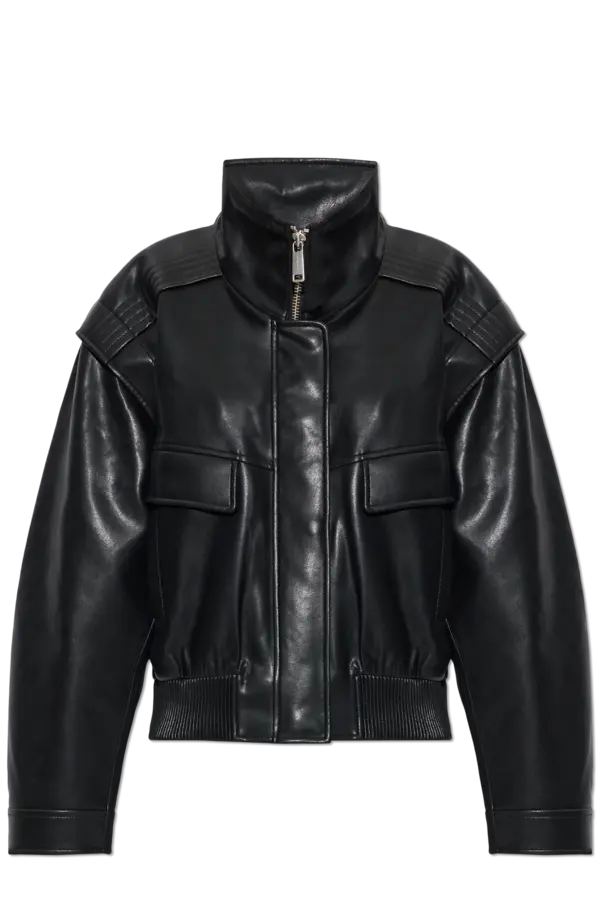 SELF-PORTRAIT Jacket With A Stand-up Collar