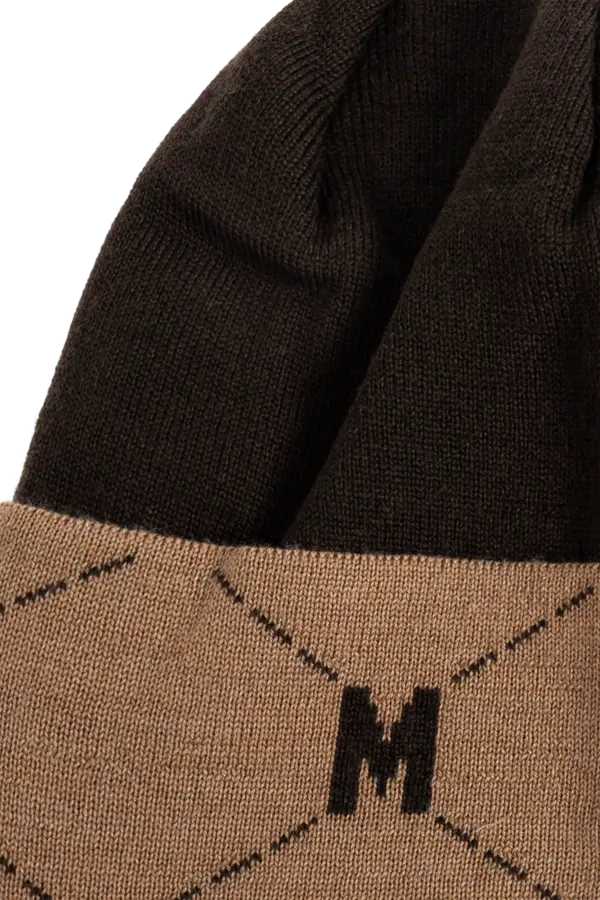 Moschino Wool Beanie With Logo