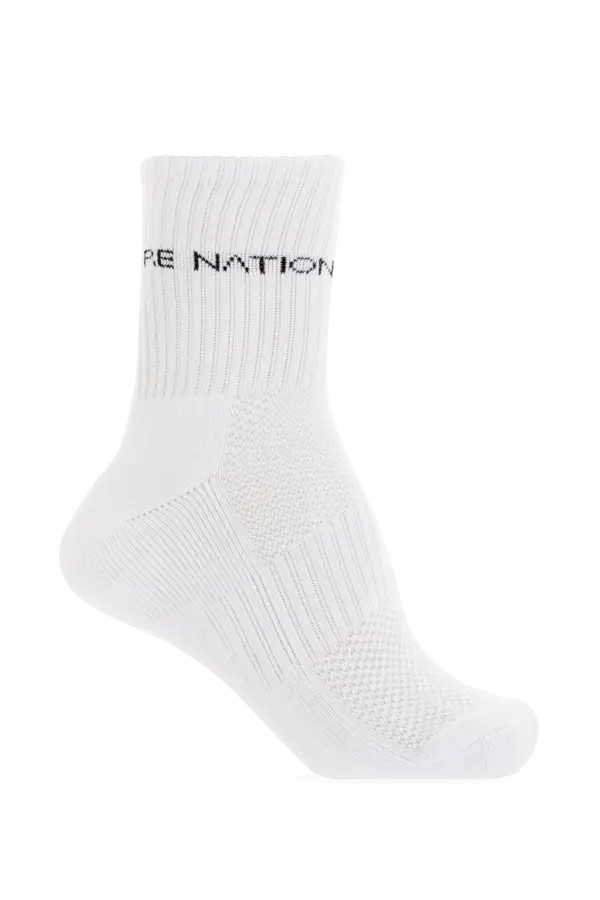 P.E Nation 2-pack Of "signature" Socks - White