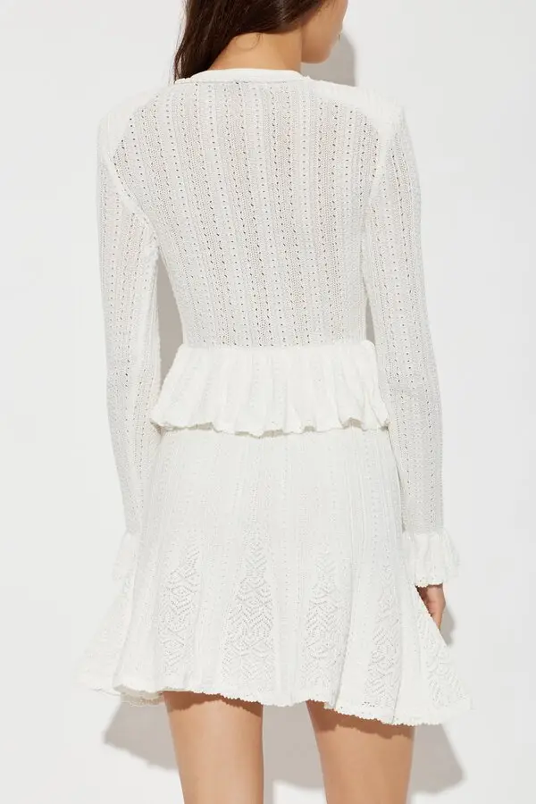 SELF-PORTRAIT Peplum Dress