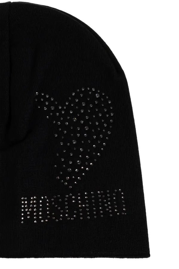 Moschino Woolen Hat With Shimmering Sequins