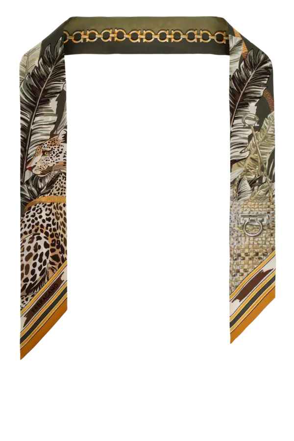 FERRAGAMO Silk Scarf - Multicolour