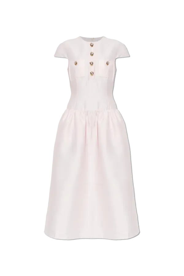 SELF-PORTRAIT Dress With Pockets - Pink