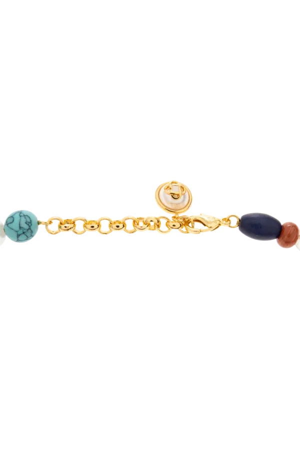 Casablanca Short Necklace With Colorful Stones