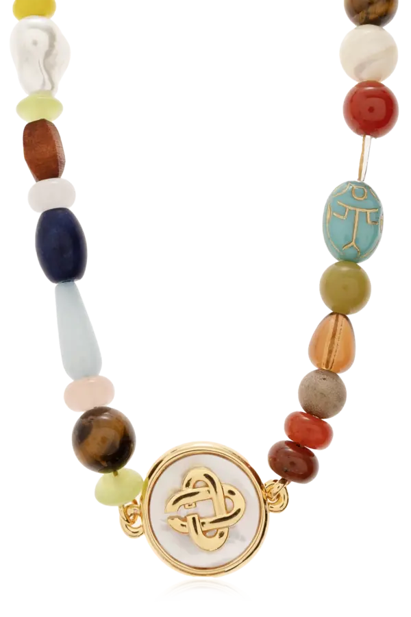 Casablanca Short Necklace With Colorful Stones