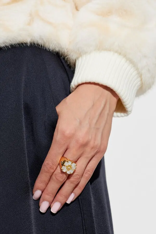 Casablanca Logo Signet Ring