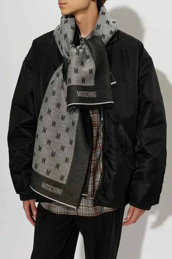 Moschino Scarf With Monogram