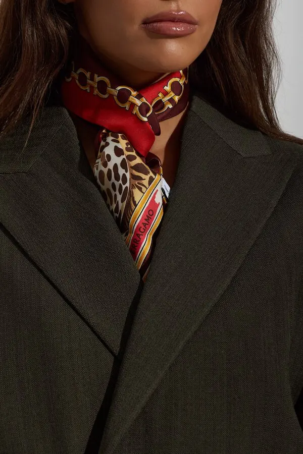 FERRAGAMO Silk Scarf