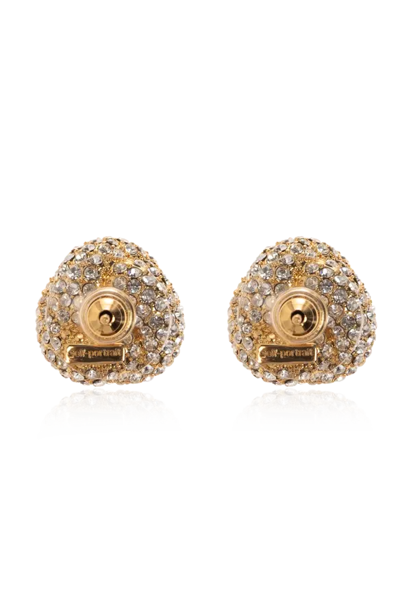 SELF-PORTRAIT Earrings With Shimmering Crystals