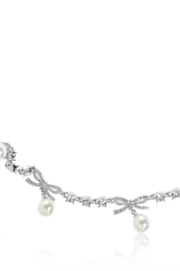 SELF-PORTRAIT Necklace With Shimmering Crystals