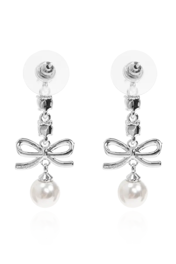 SELF-PORTRAIT Earrings With Shimmering Crystals