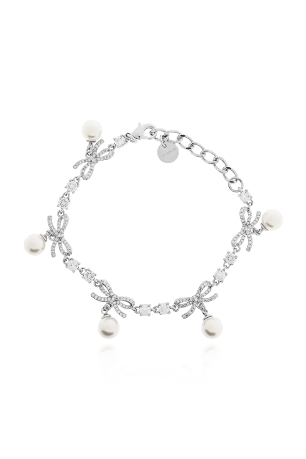 SELF-PORTRAIT Bracelet With Shimmering Crystals