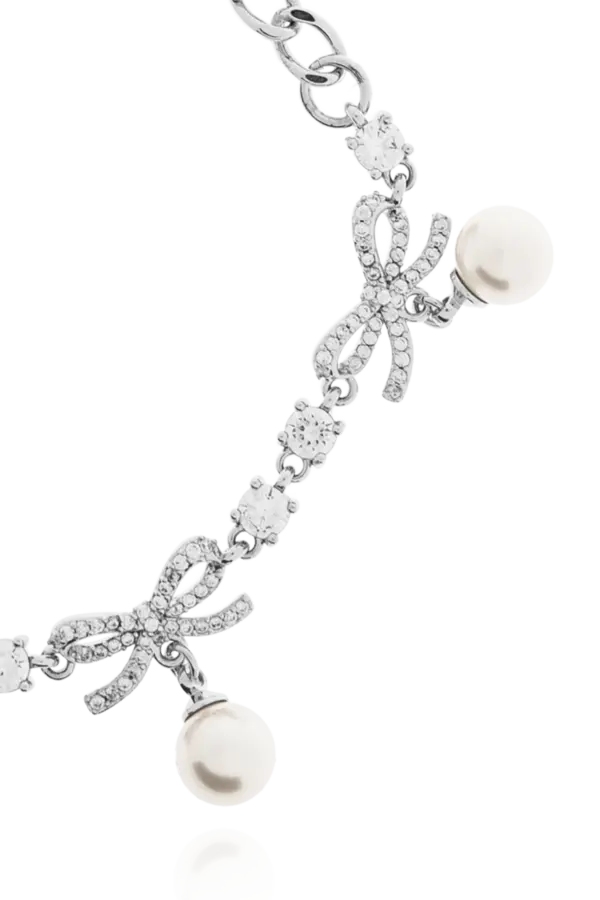 SELF-PORTRAIT Bracelet With Shimmering Crystals